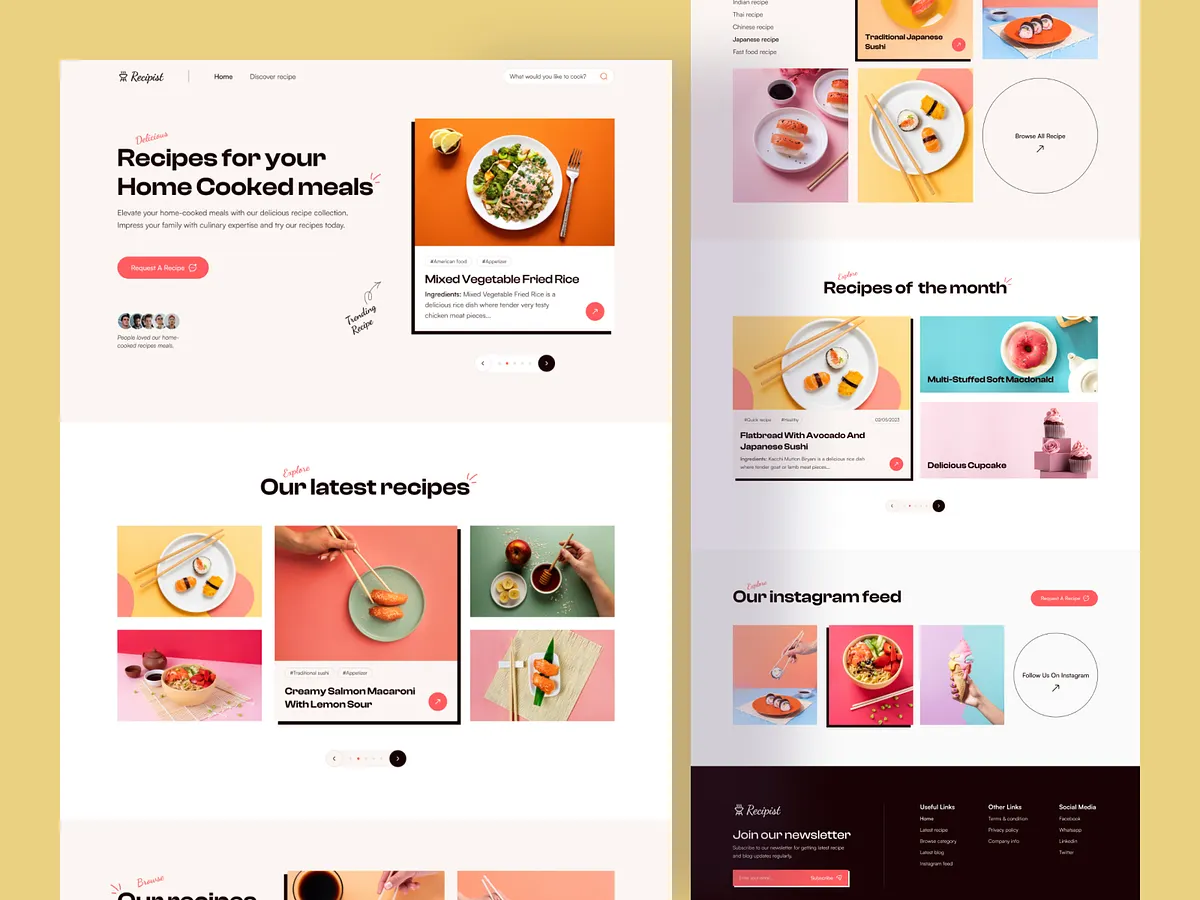 Browse thousands of Chef Portfolio images for design inspiration | Dribbble