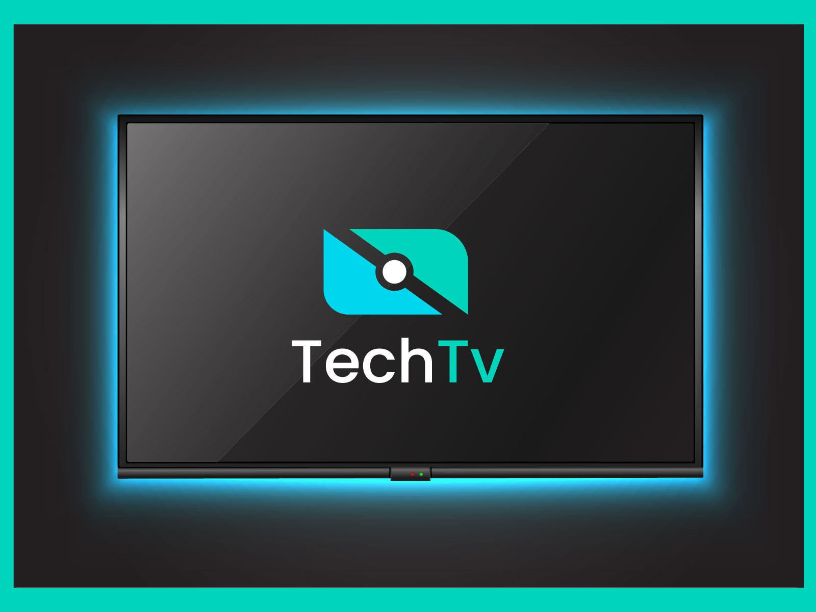 TechTv Logo | technology and media logo design by Rebeka Sultana on Dribbble