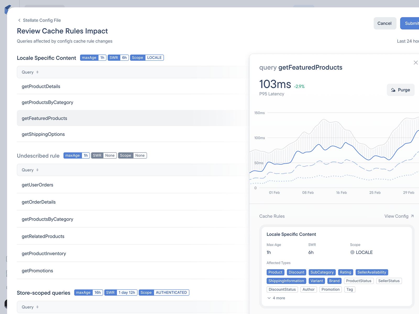 Cache Configuration - Cache Rules Review Mode by usrnk1 on Dribbble