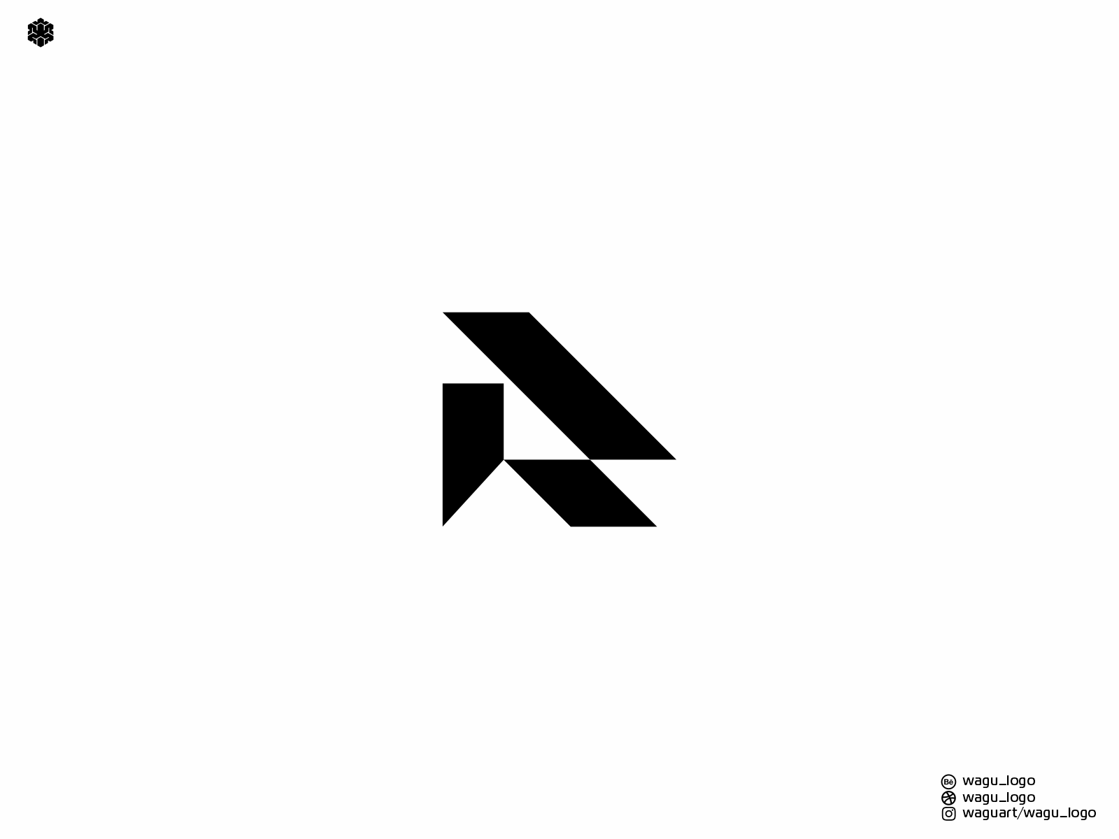 LETTER MARK R by WAGU_LOGO on Dribbble