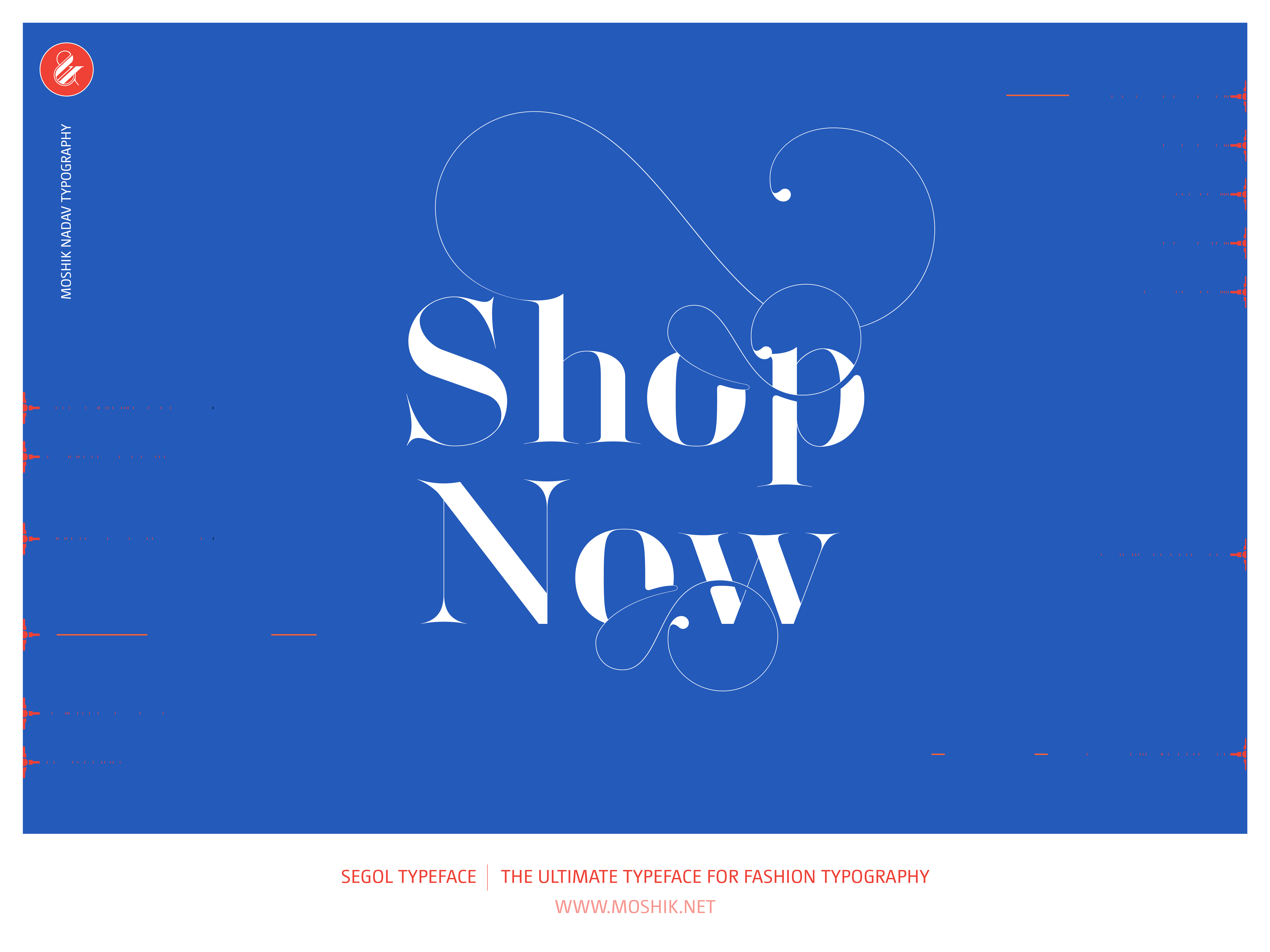 Customize beautiful Typography in seconds with Segol Typeface by Moshik ...