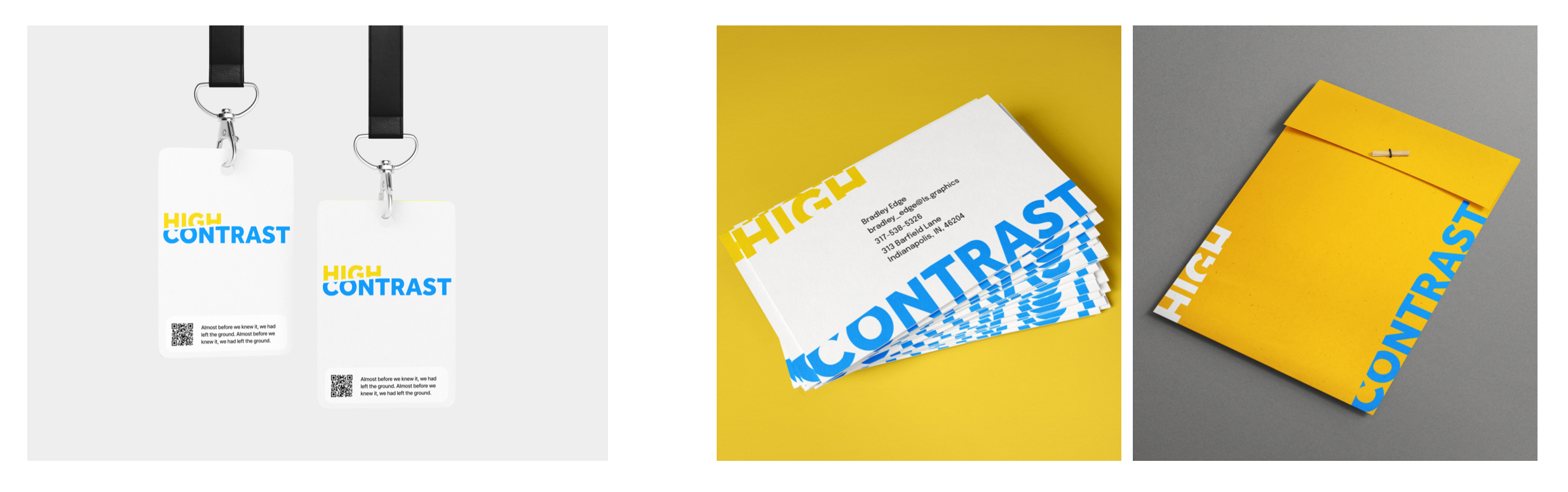 High Contrast Logo by Matthew Herrick on Dribbble