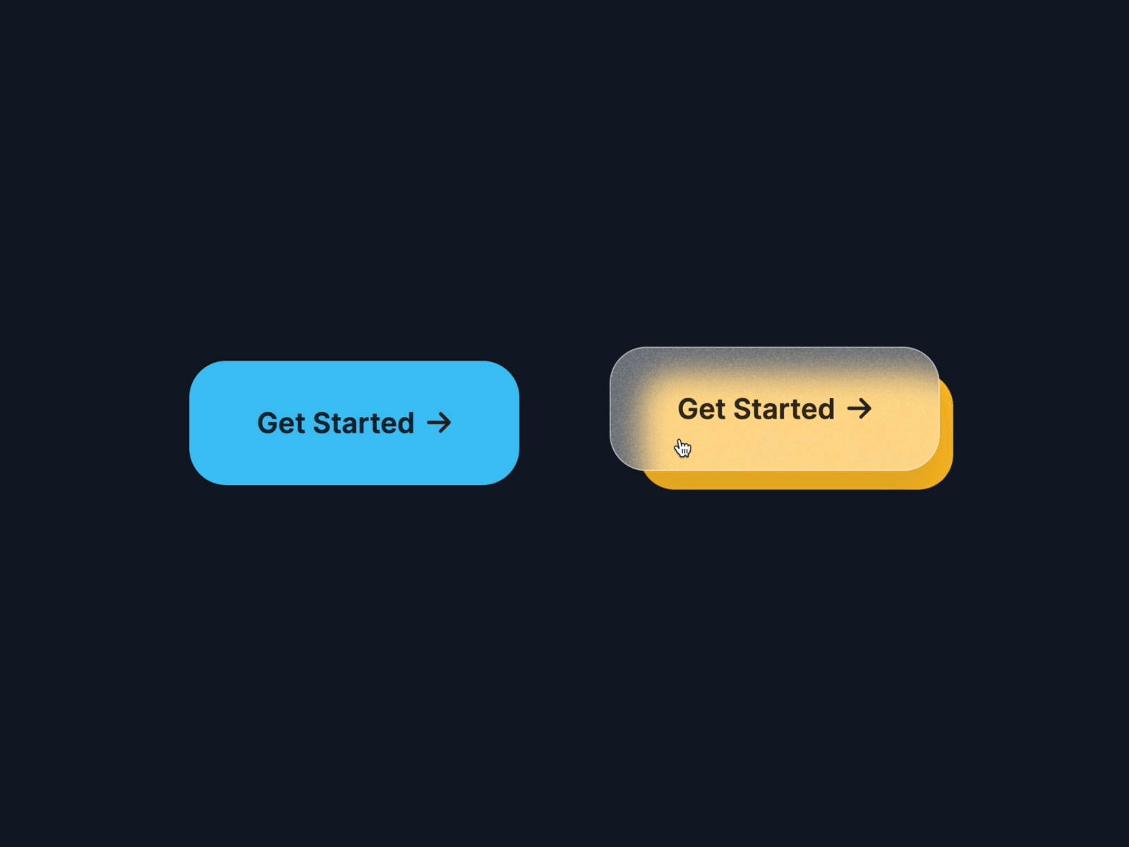 Glass Buttons by Patrick Hill on Dribbble