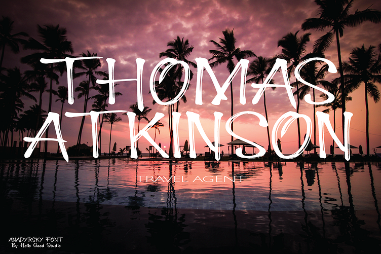 ANADYRSKY HANDWRITTEN FONT by hello good studio on Dribbble