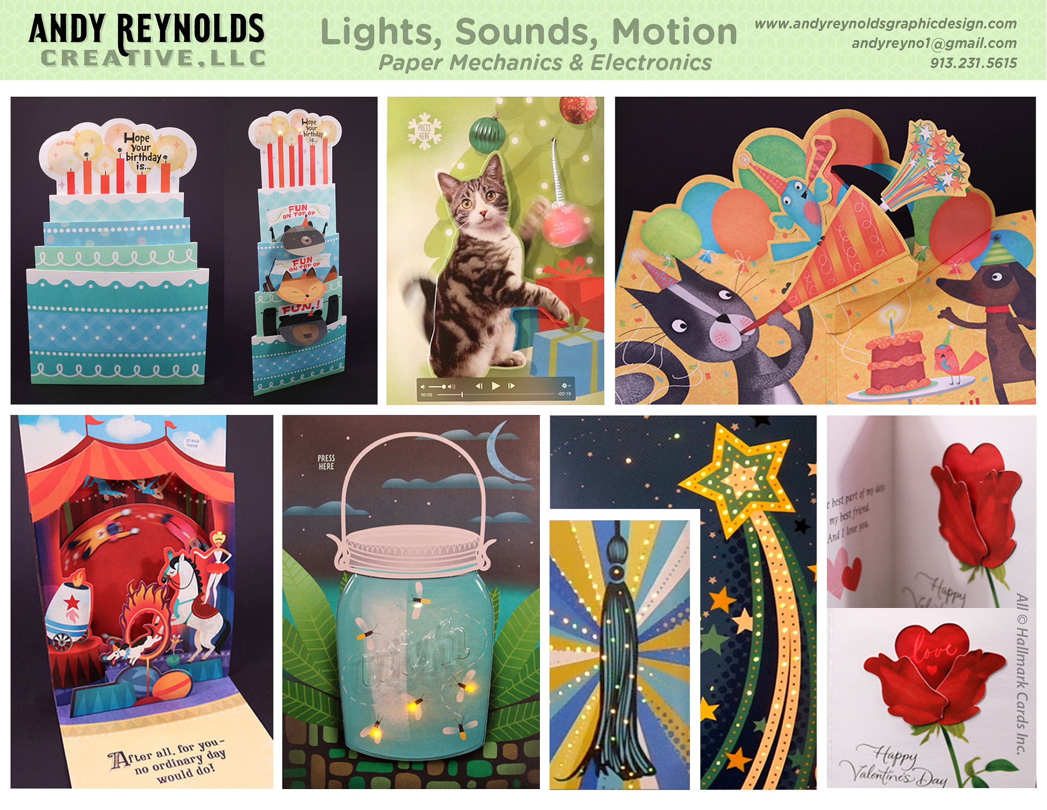 Paper mechanics with lights, sounds & motion by Andy Reynolds on Dribbble