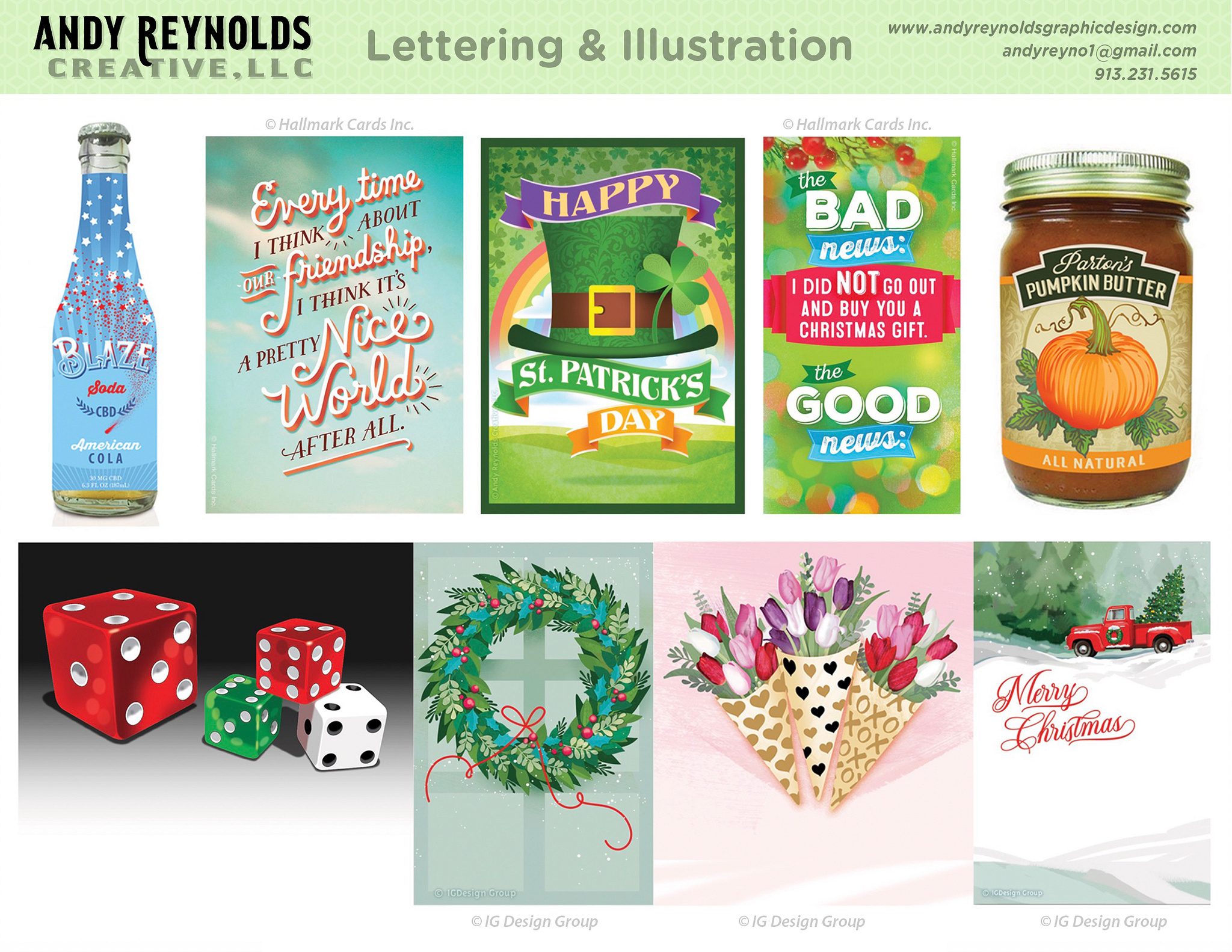 Lettering & Illustration by Andy Reynolds on Dribbble