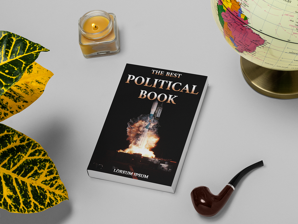 Political book cover design by sharmin_designs on Dribbble