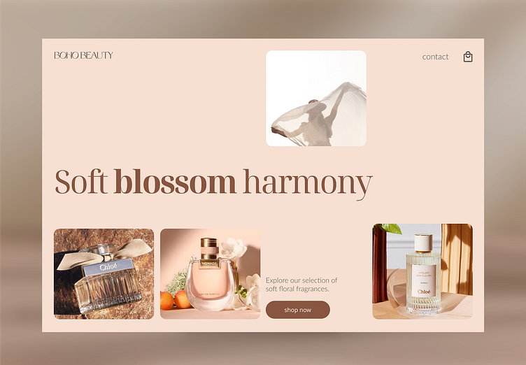 Cosmetic Products Page Design by Petra J. on Dribbble