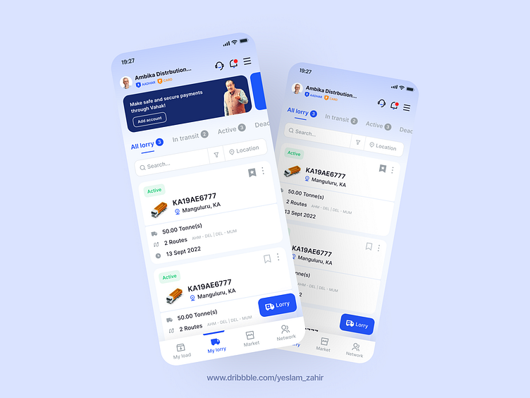 Redesigning the Lorry Interface in Vahak App: A UI/UX Case Study by ...