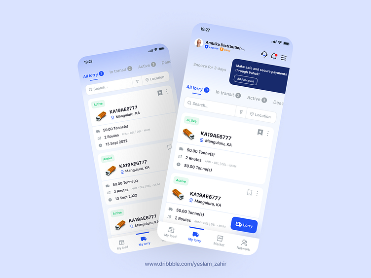 Redesigning the Lorry Interface in Vahak App: A UI/UX Case Study by ...