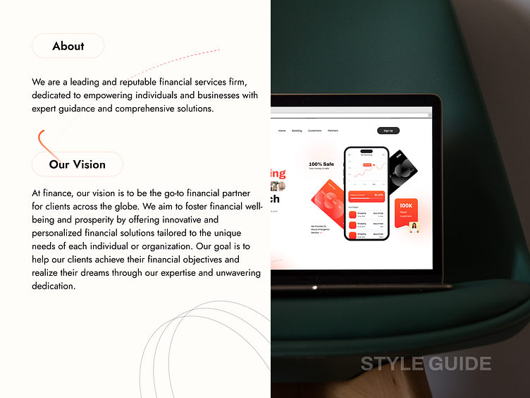 Fintech Financial SAAS Landing page UI Design by Najmul Hasan Rifat ...
