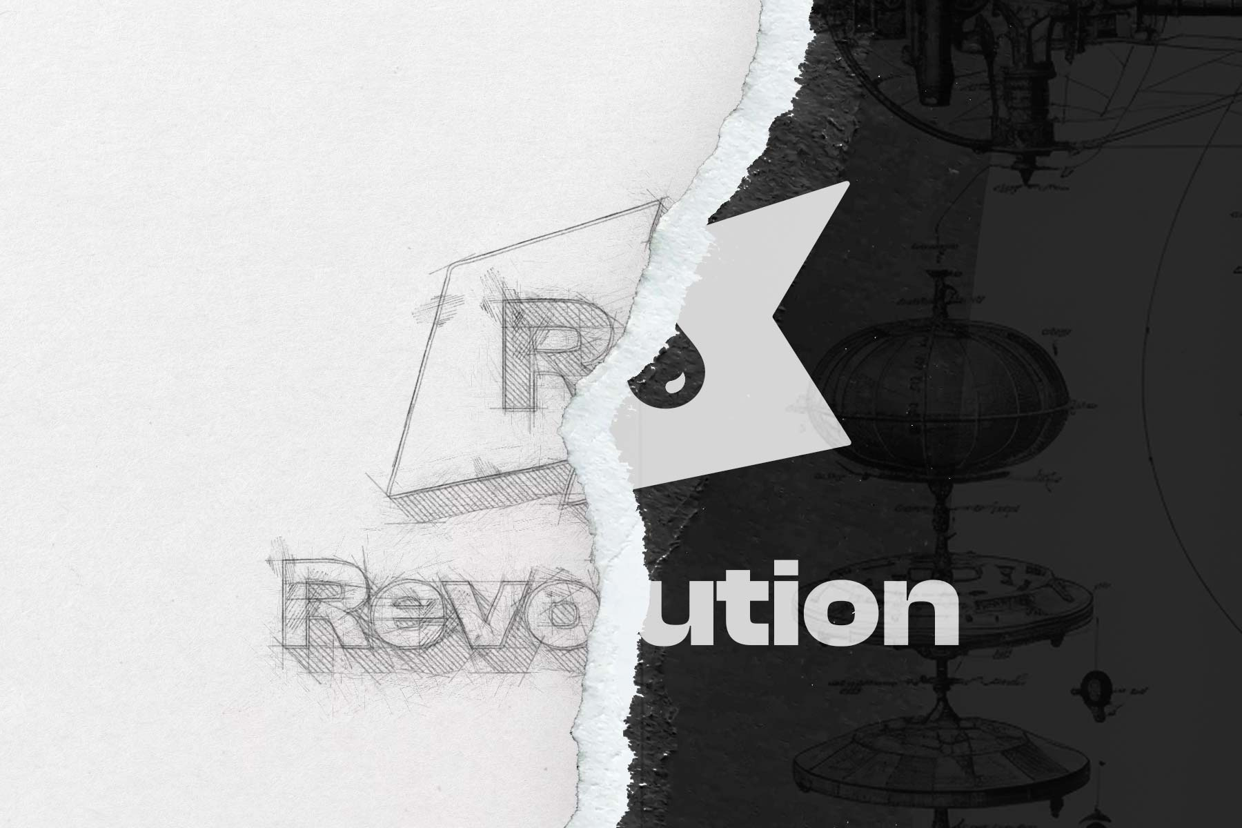 Revolution Logo by Brandon Waybright on Dribbble
