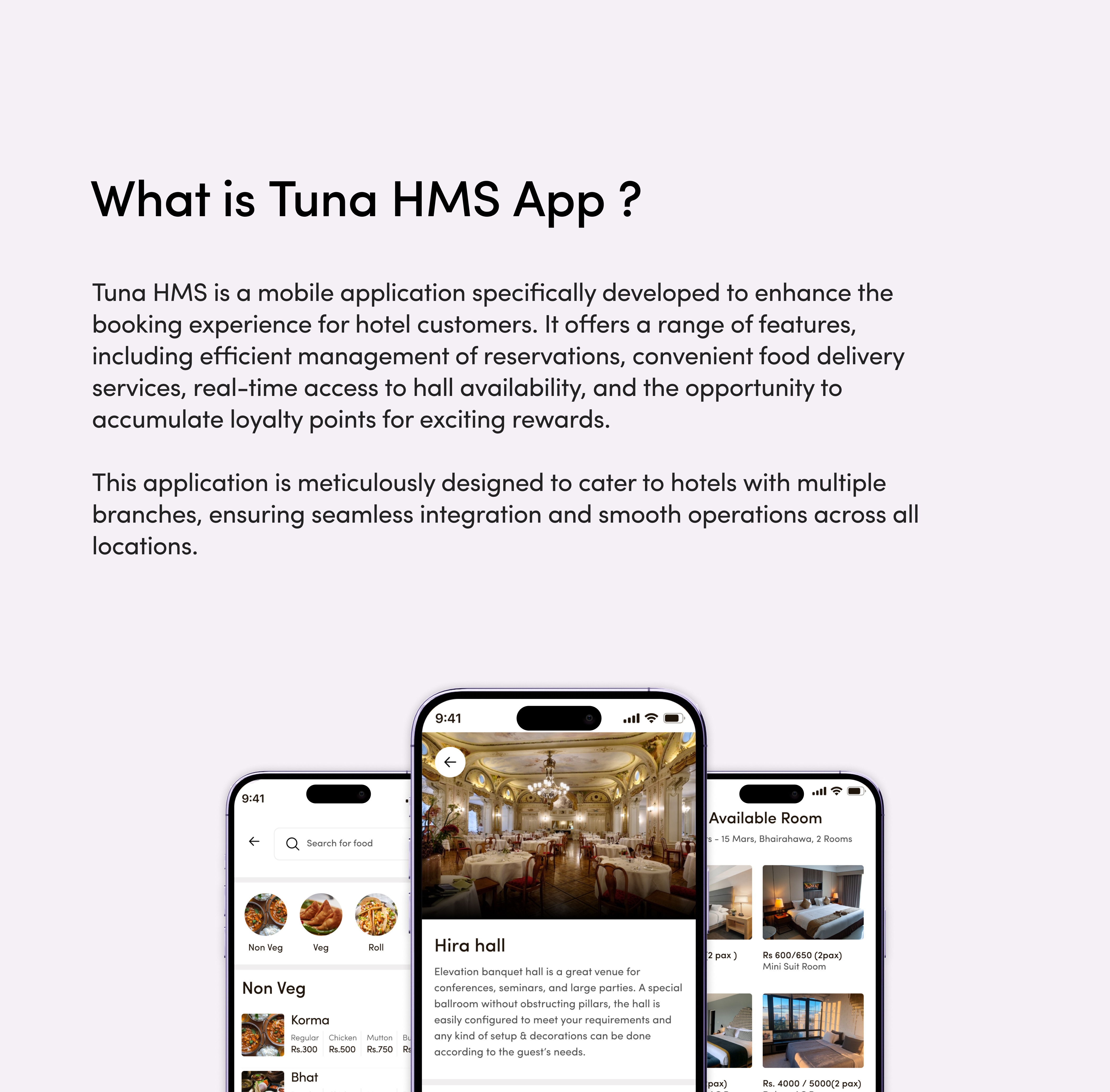 Tuna HMS mobile app design by Pidus Bhusal on Dribbble