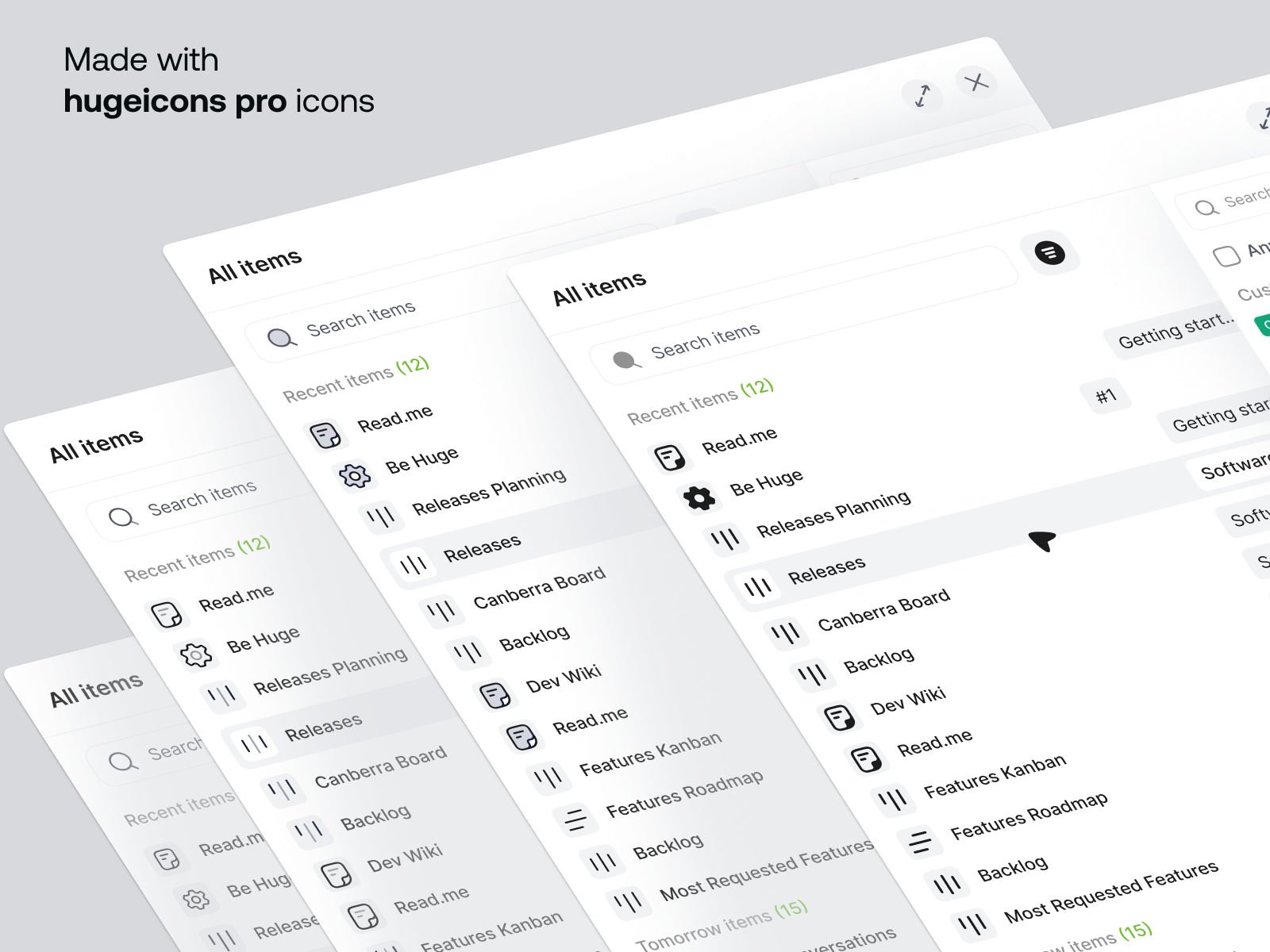 Hugeicons Pro | The world's largest icon library for Figma by Masum ...