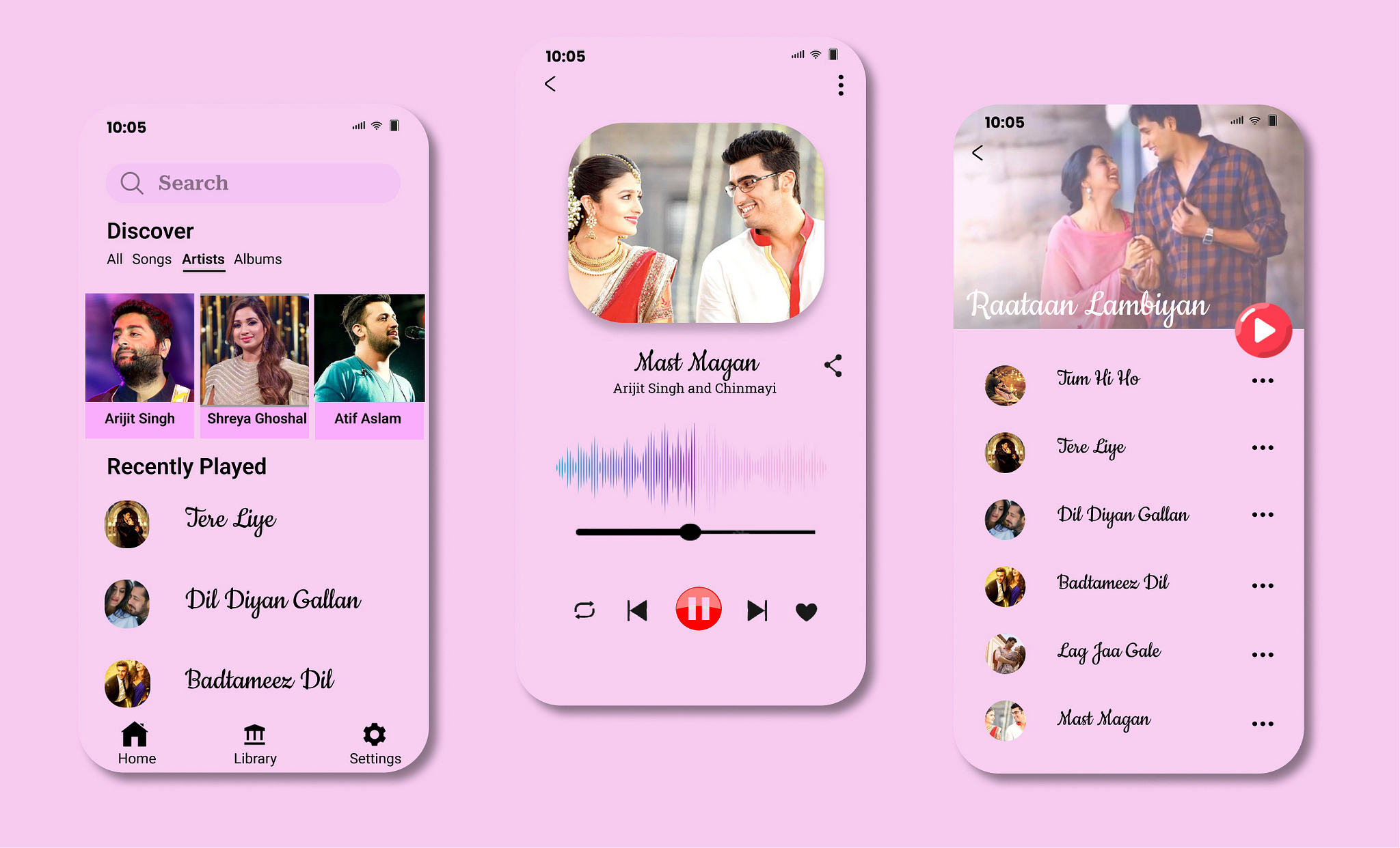 Music Player by Susmita Mukherjee on Dribbble