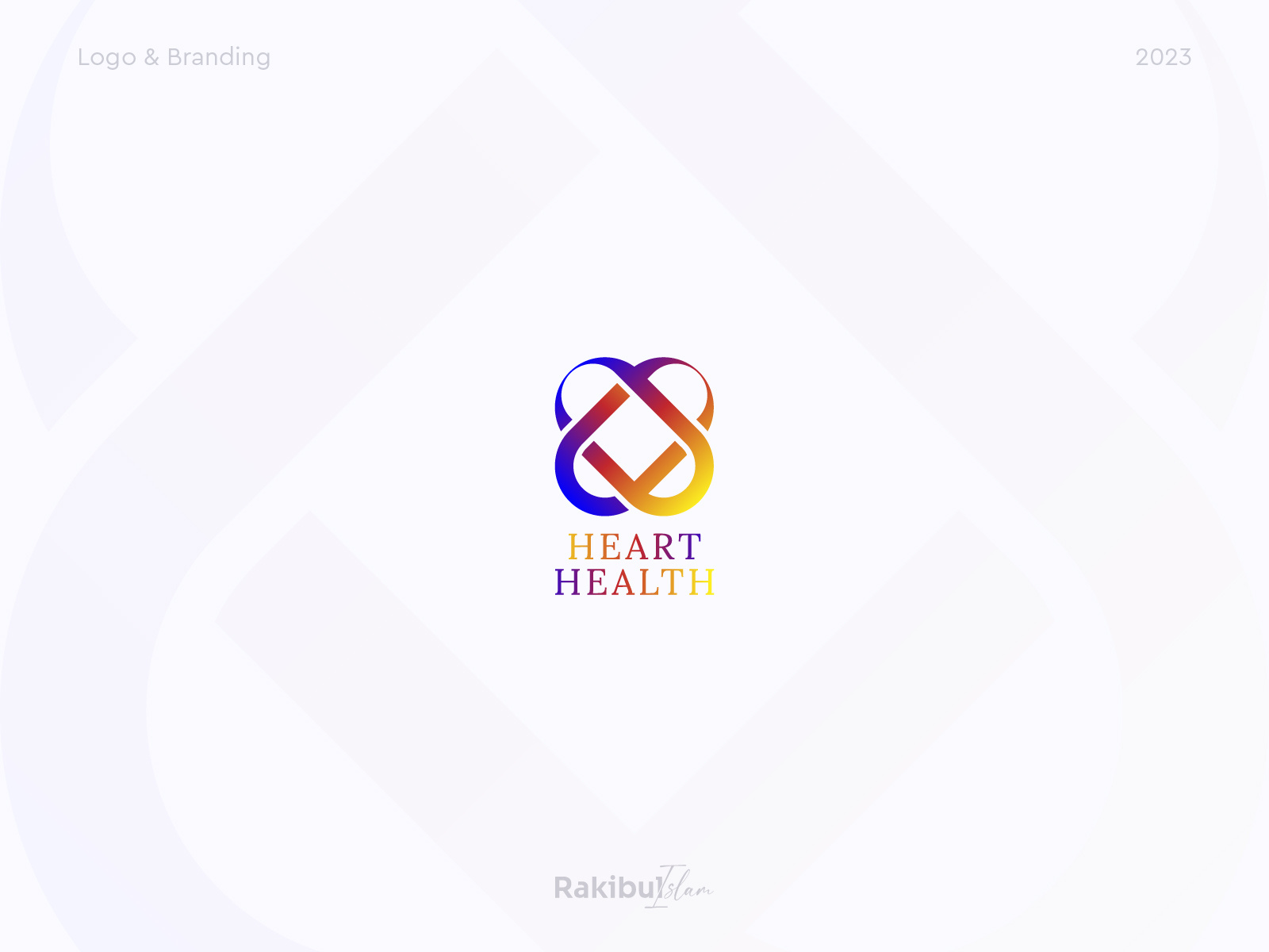 Heart Health Logo Branding by Rakibul Islam on Dribbble