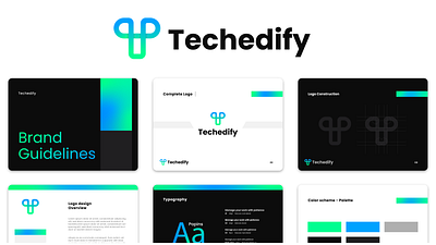 Techedify Logo Design - Letter T logo by Shahzil Iqbal on Dribbble