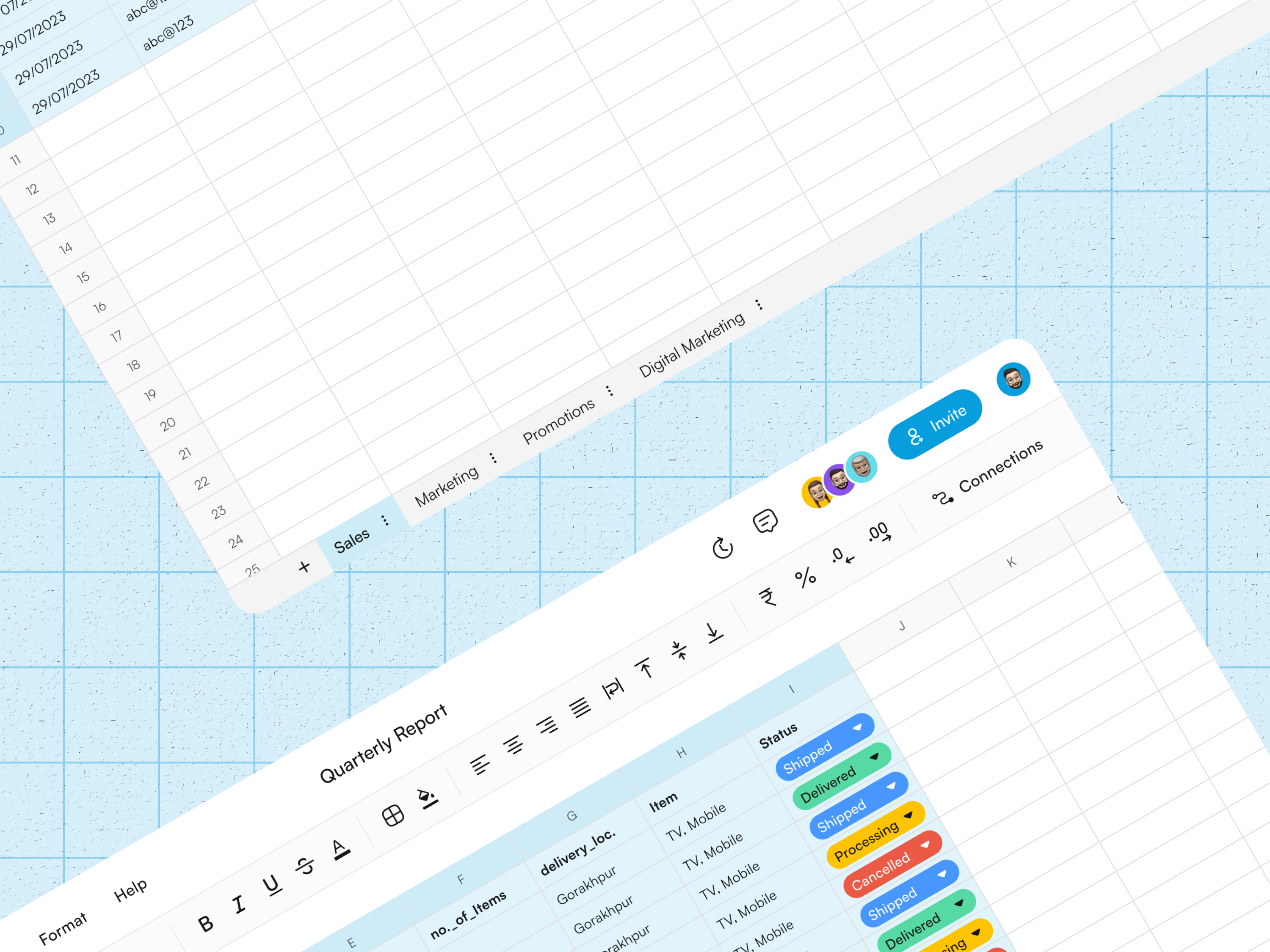 Equal - A spreadsheet app. UI/UX Design by Ambuj Mishra on Dribbble