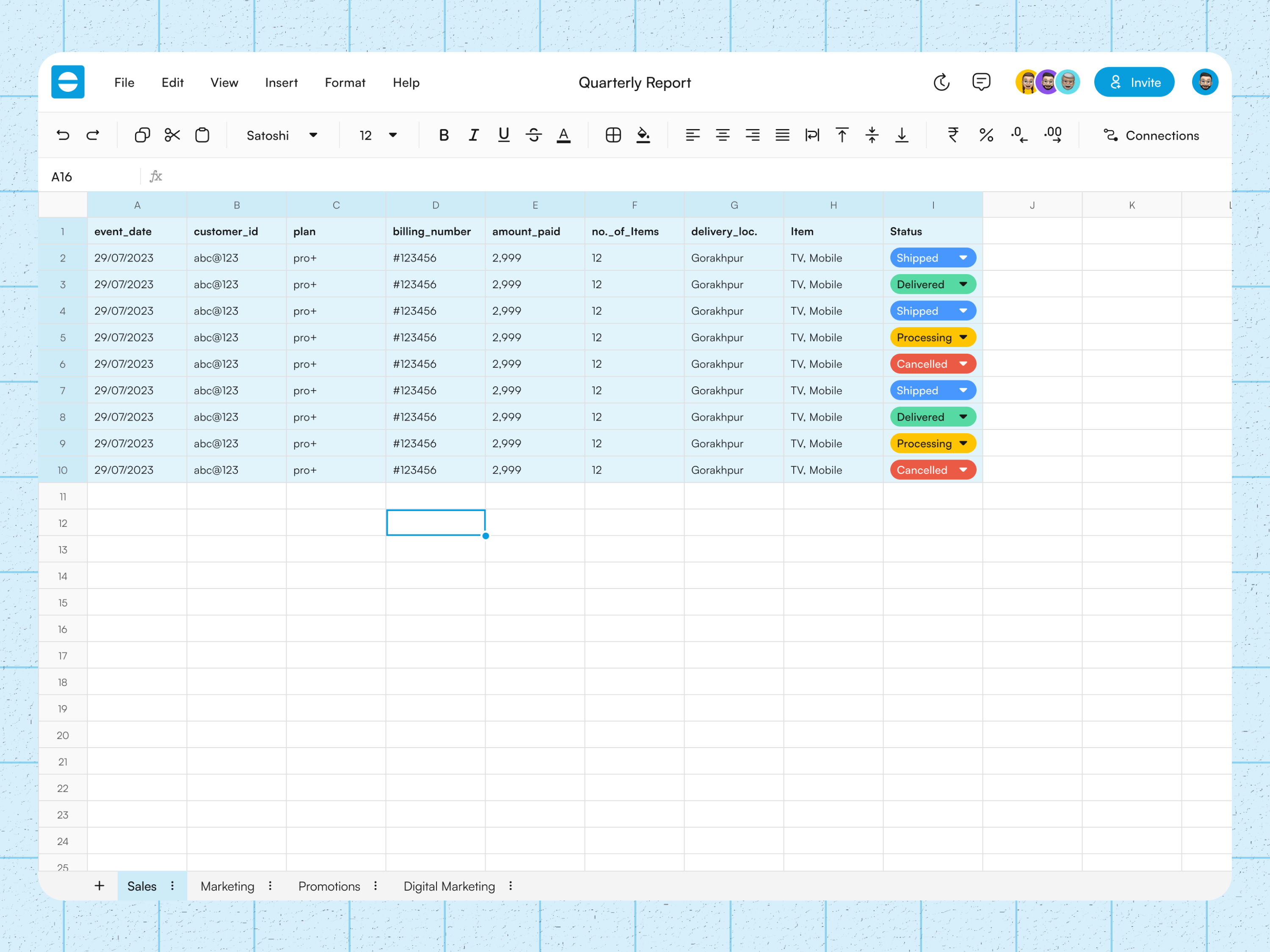 Equal - A spreadsheet app. UI/UX Design by Ambuj Mishra on Dribbble