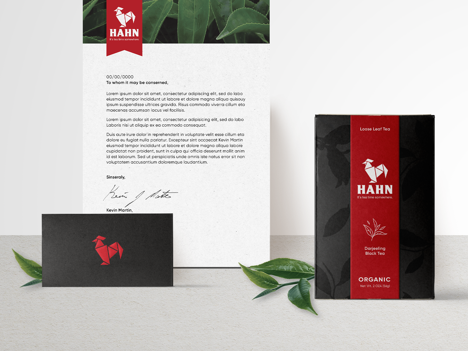 Hahn Tea Brand Identity by Sarah Ficarro on Dribbble