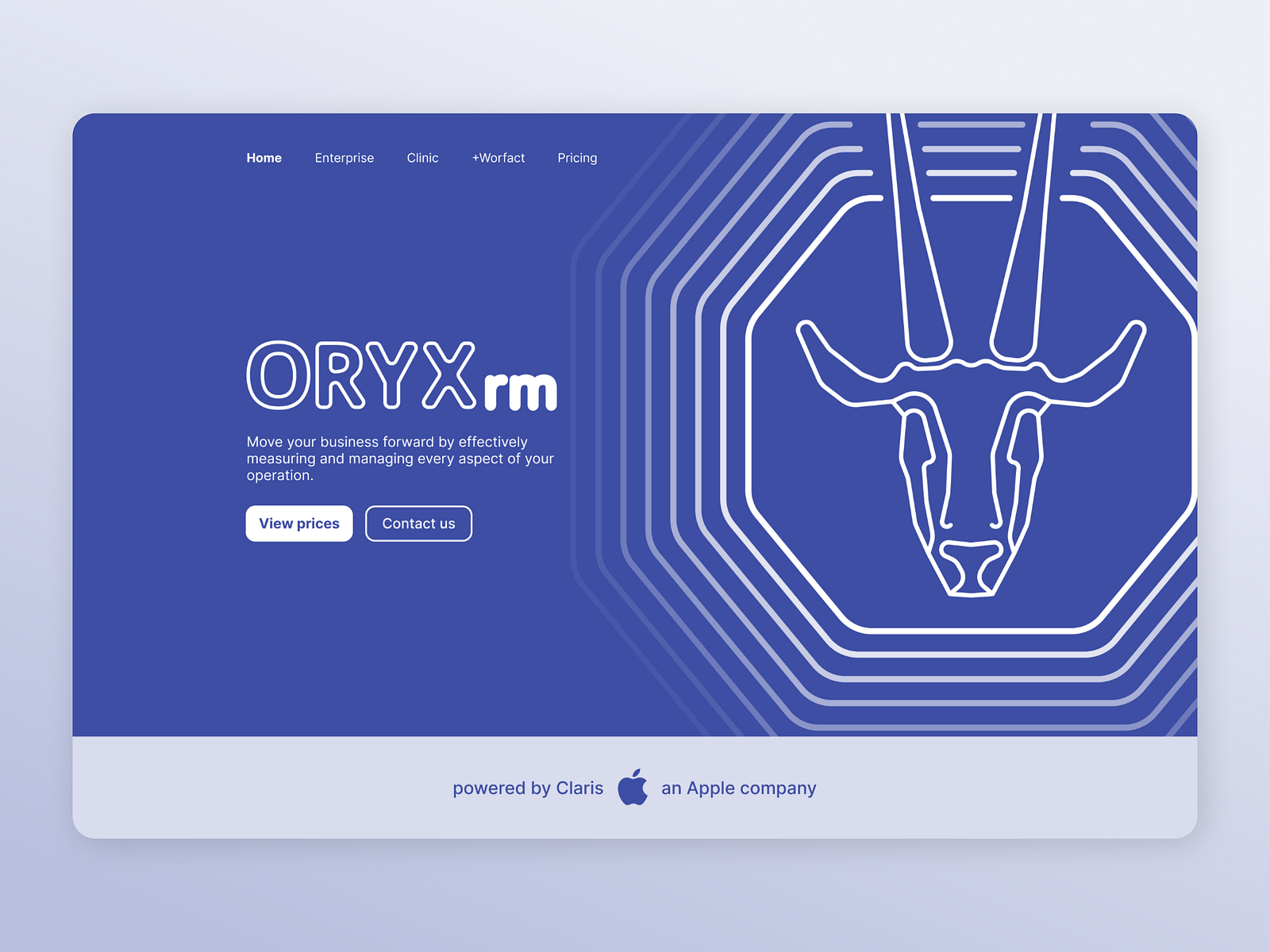 IT Landing Page Minimalist UI by Ahmet C. Buyukyilmaz on Dribbble