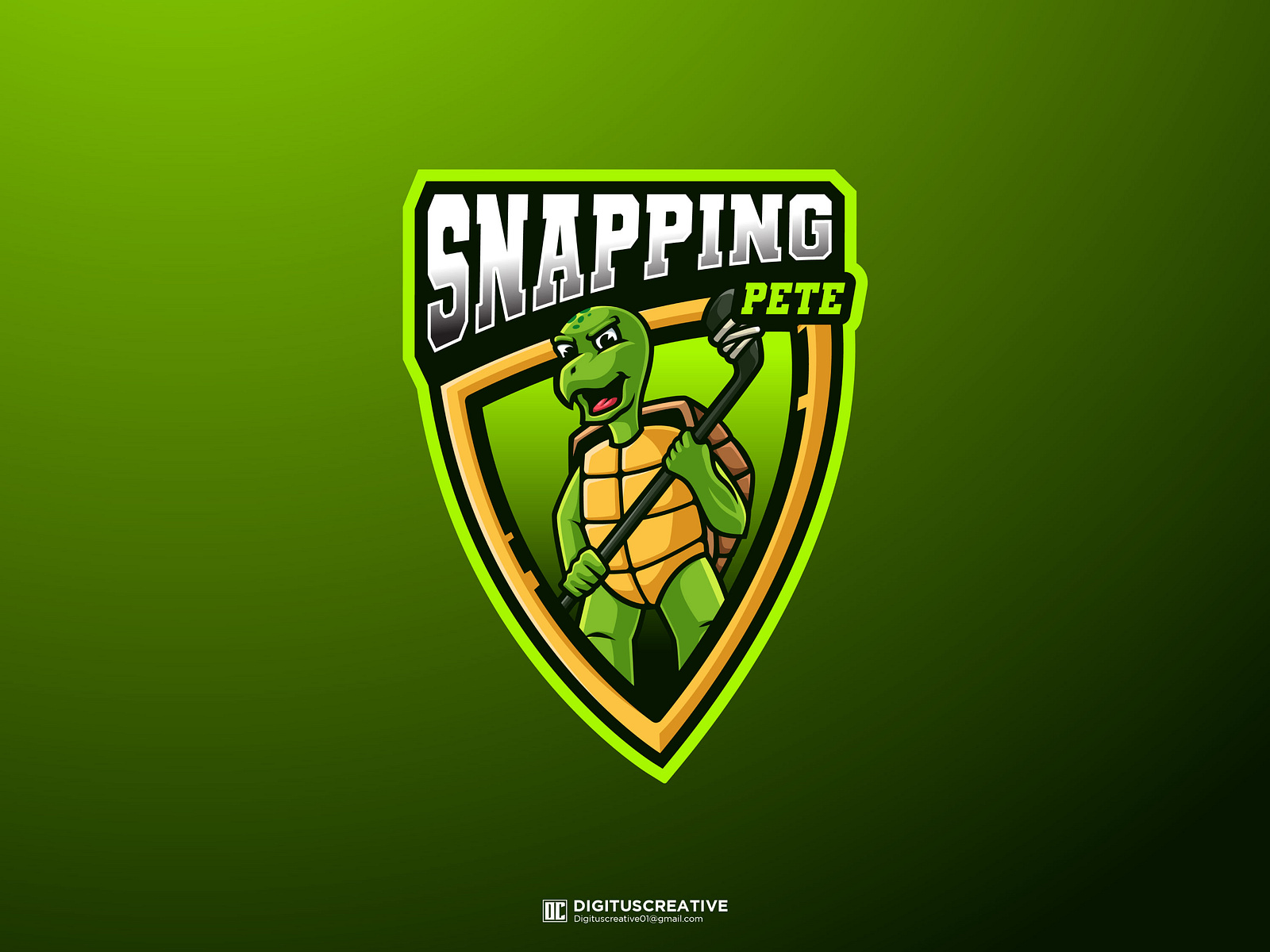 Snapping Pete Logo Design By Digitus Creative On Dribbble