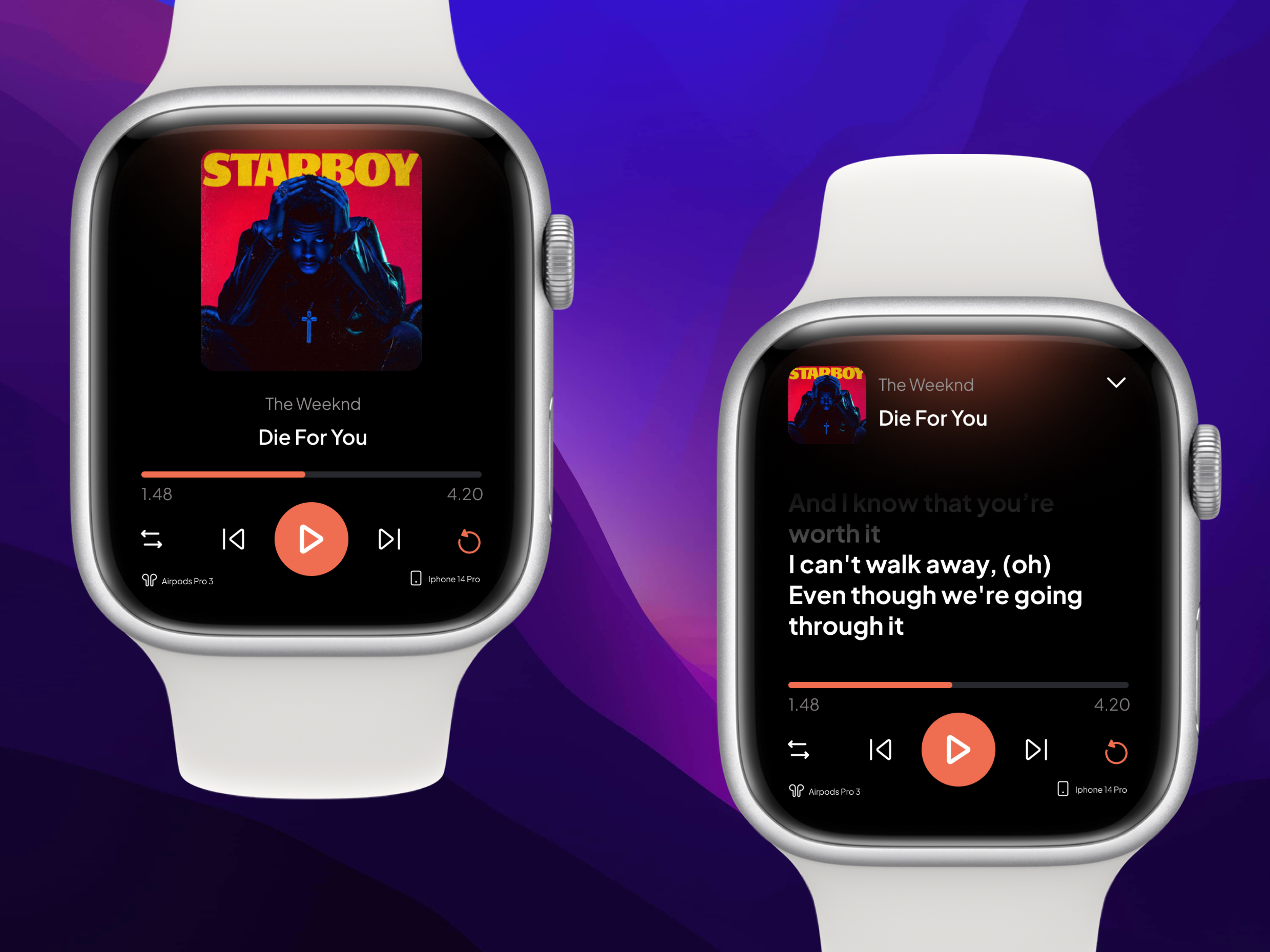 Smartwatch Music designs, themes, templates and downloadable graphic ...