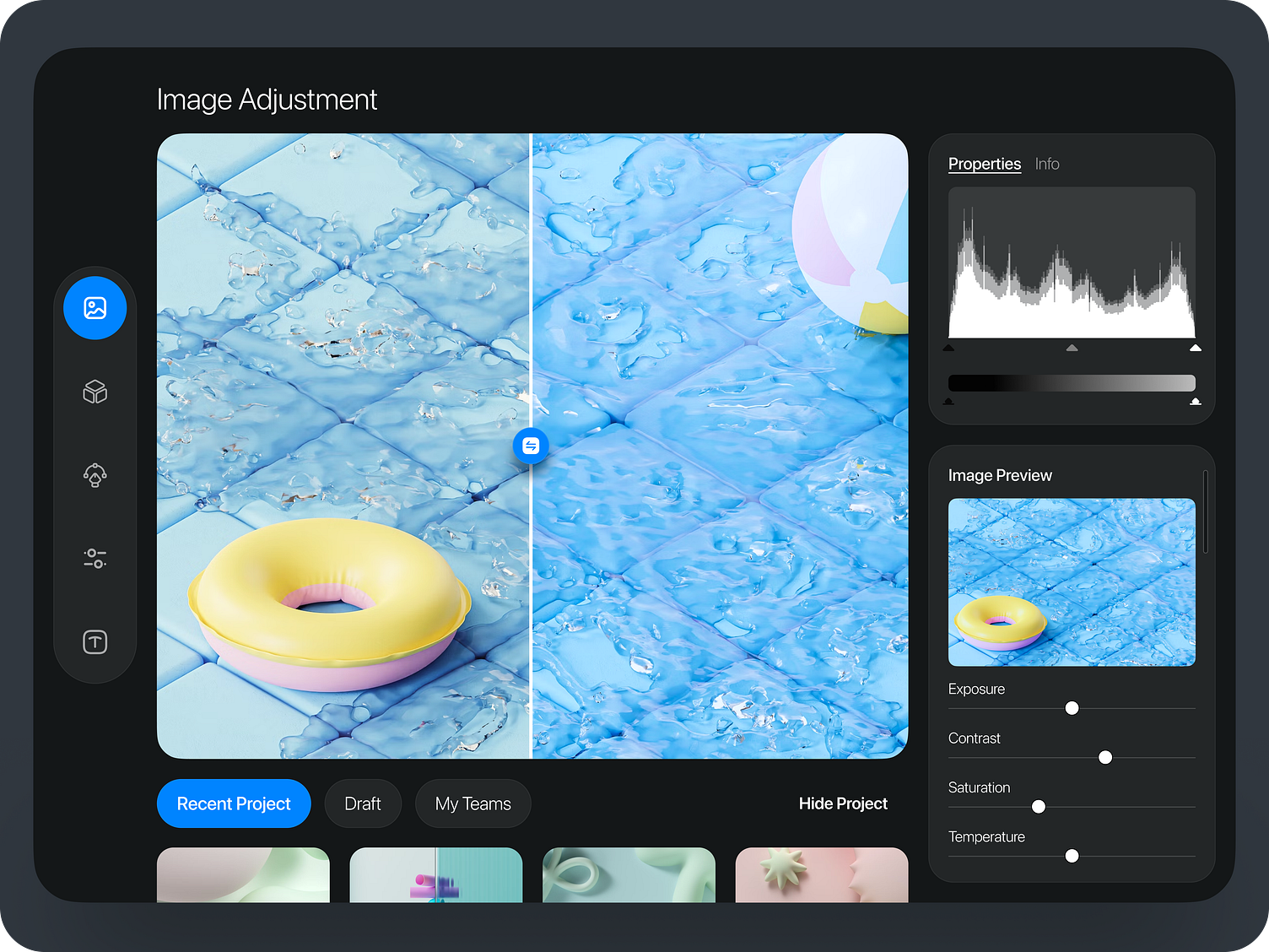 Momento - Photo Editor by Kurnia Majid for Pickolab Studio on Dribbble