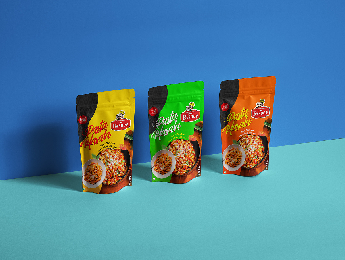 Masala Packaging Design Colors by Design Process on Dribbble