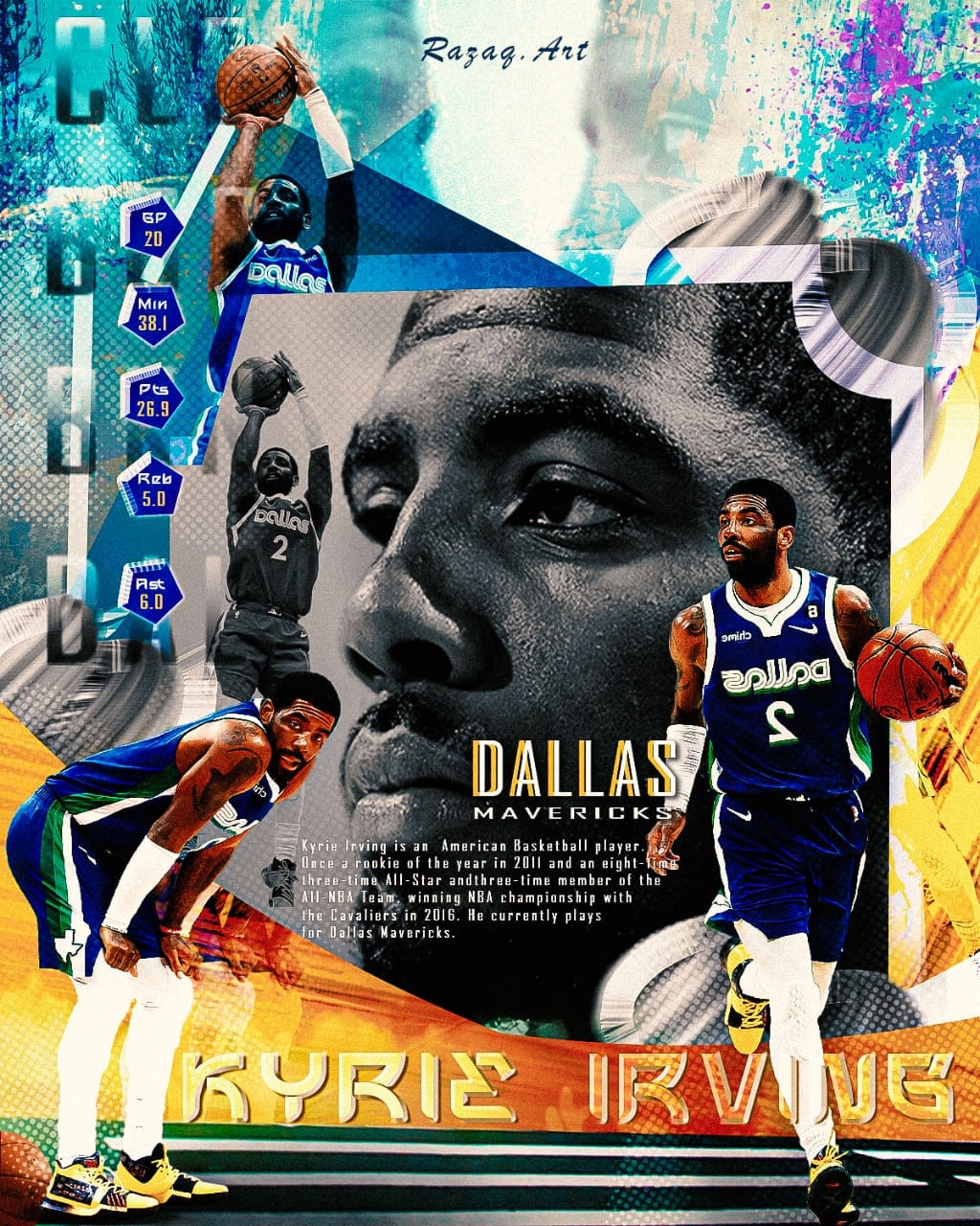 Kyrie's Artwork. by Abdul-rasaq Adepoiju on Dribbble