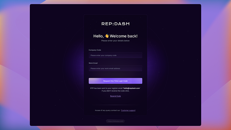 Dashboard Login by Pixelcot on Dribbble