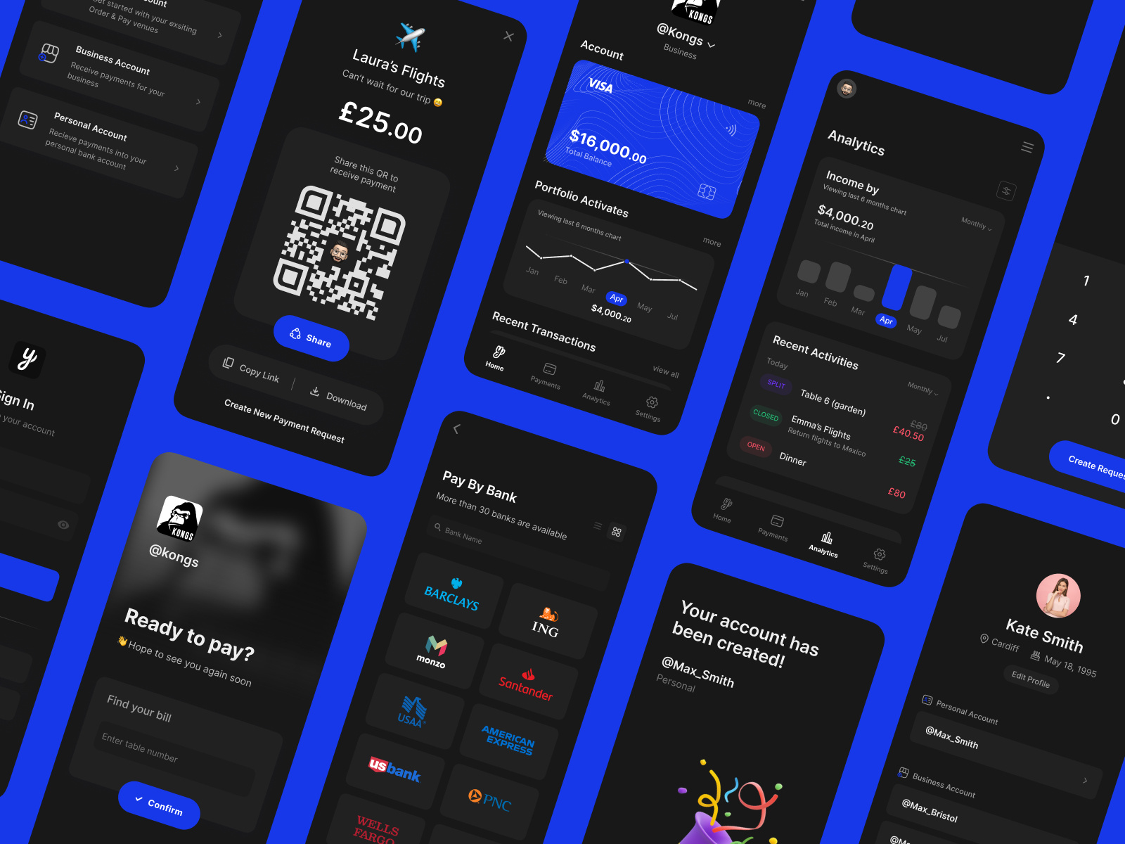 Yoello Pay-Mobile app design by Mehran Assari on Dribbble