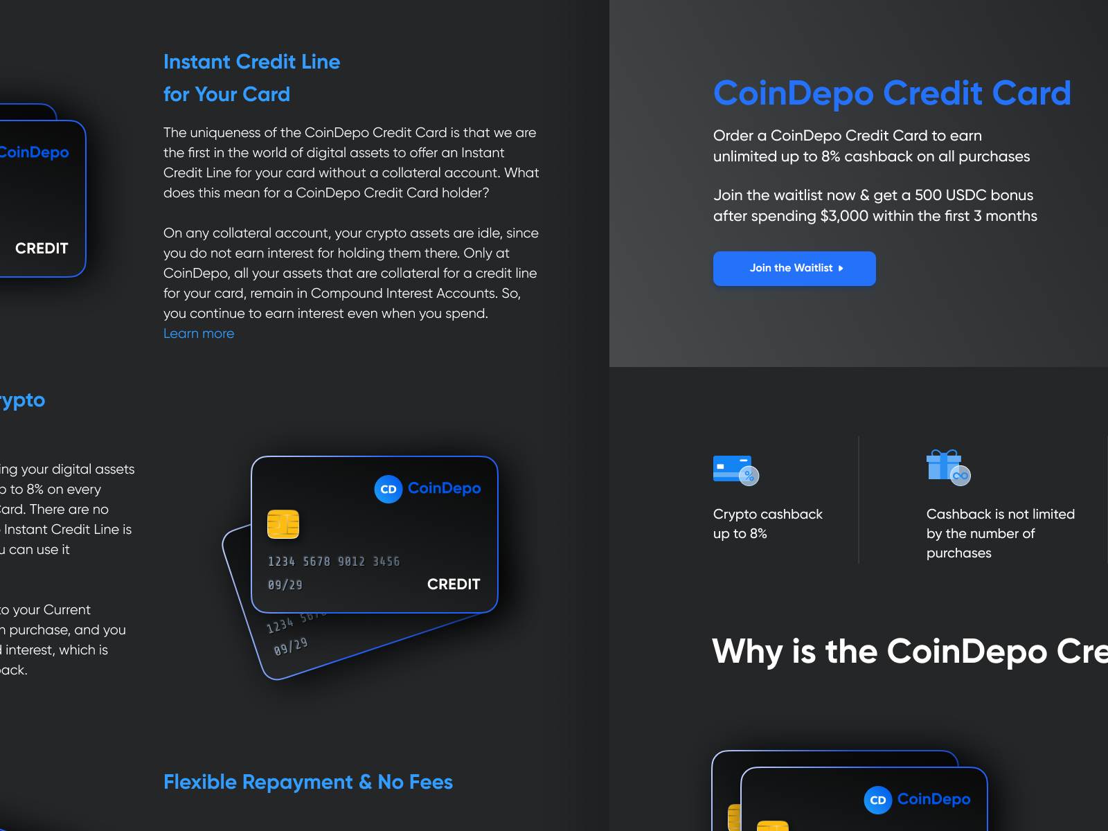 Coin Depo Card by Yurii on Dribbble