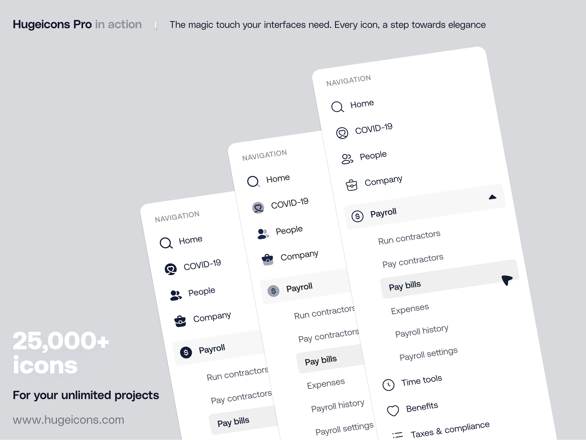 Hugeicons Pro | The world's largest icon library for Figma by Masum ...