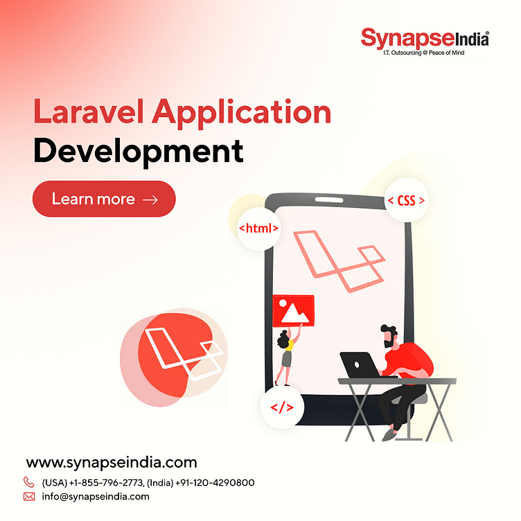 Approach To Developing Efficient And Secure Laravel Applications By Synapse India On Dribbble
