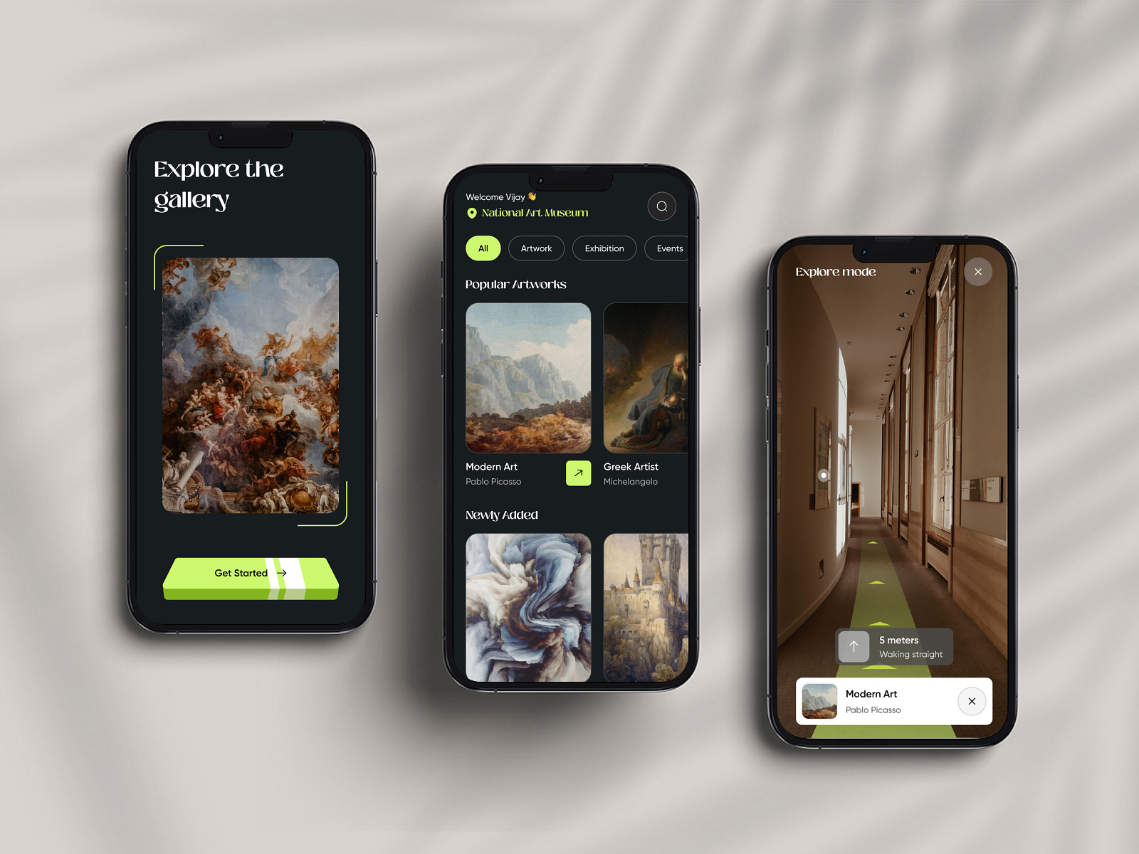 AR Art Gallery - Concept Design by Studio Lama on Dribbble