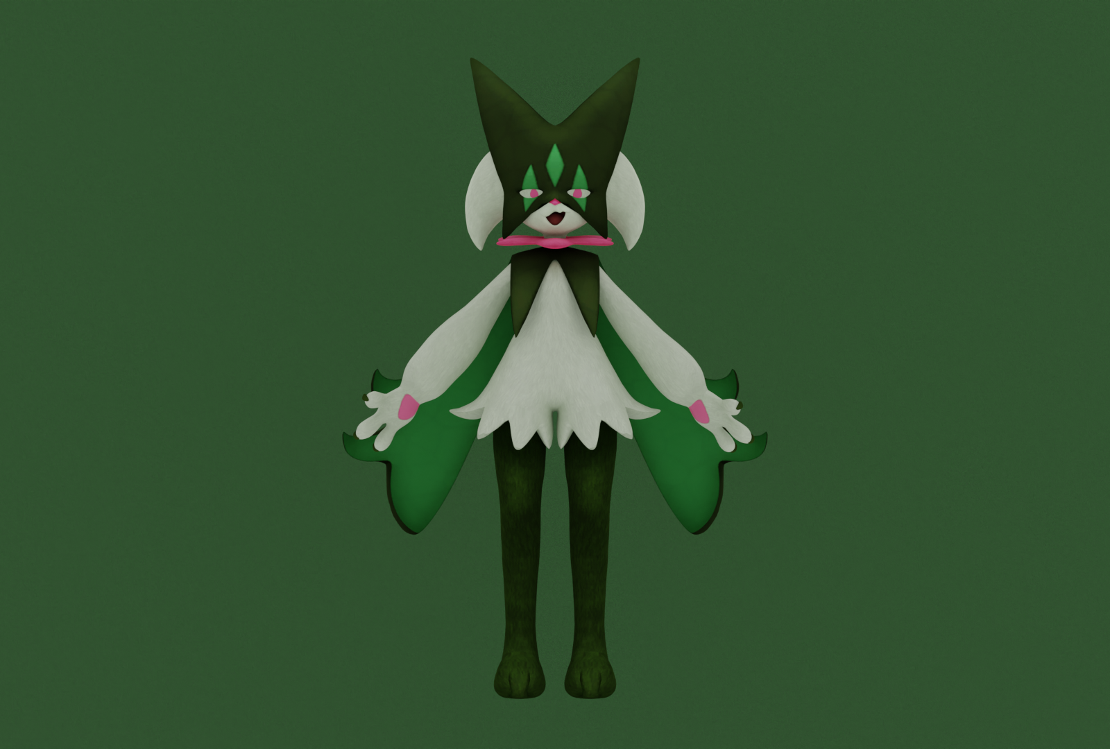 Meowscarada Pokemon (Character) by Jagdish Chodvadiya on Dribbble