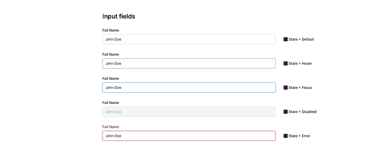 Form Input Components - NV Design System by Envi Bagus on Dribbble Form Input Components - NV Design System by Envi Bagus on Dribbble