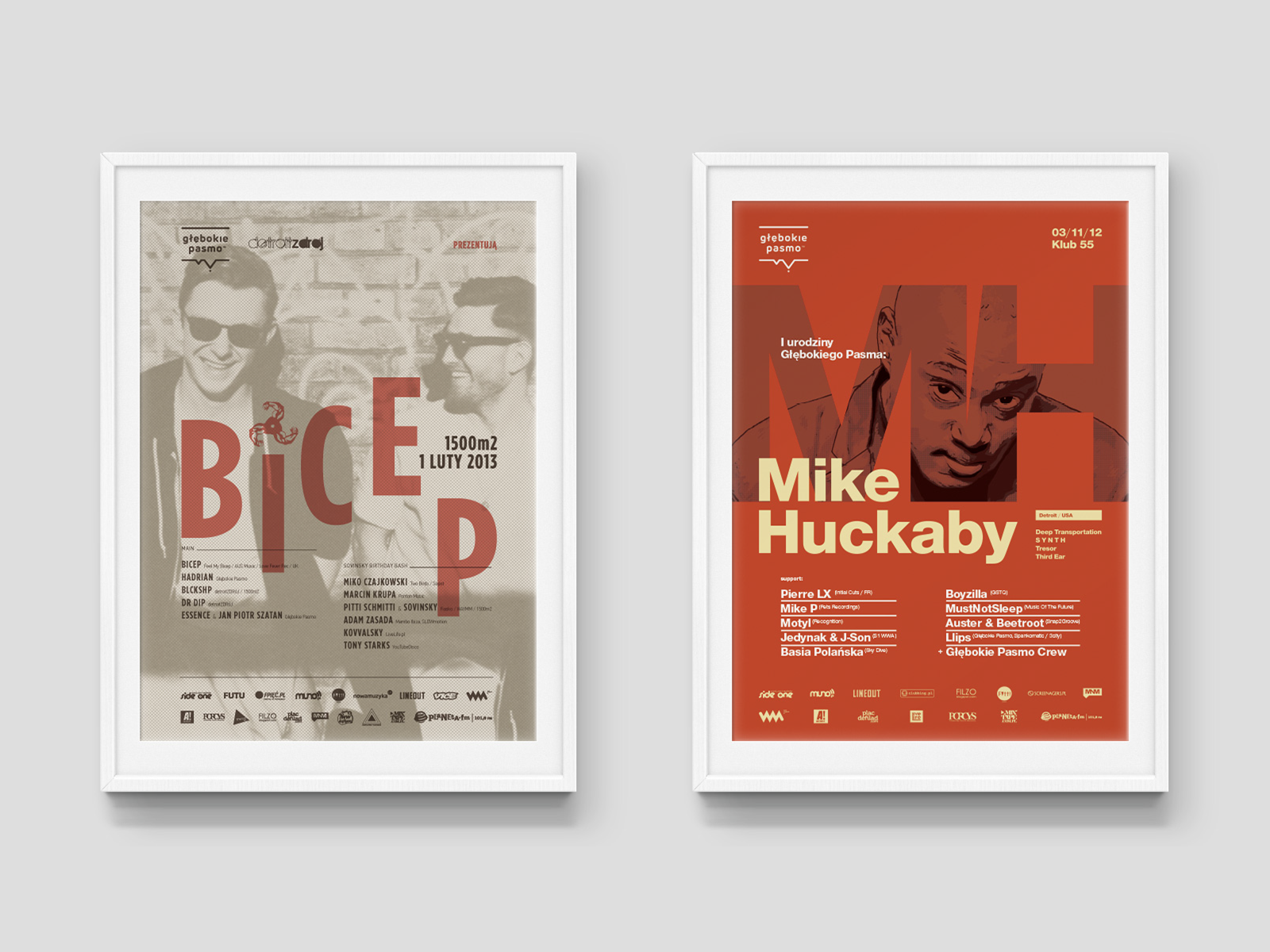 Few old party posters... by Beetroot Graphics • Łukasz Kowalik on Dribbble