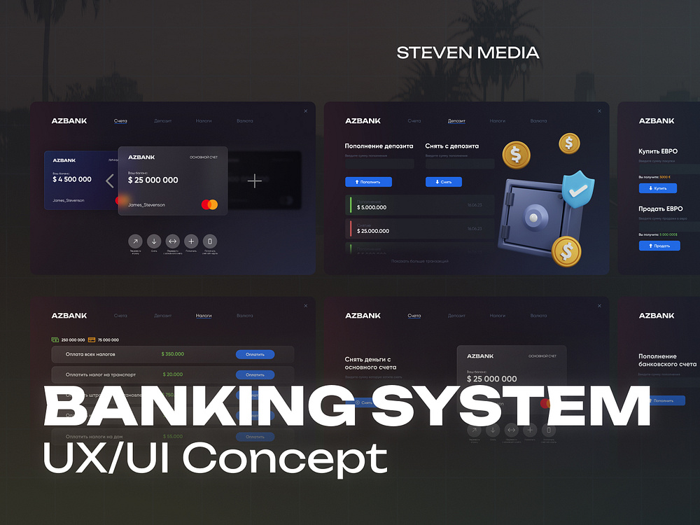 Banking UI designs, themes, templates and downloadable graphic elements ...