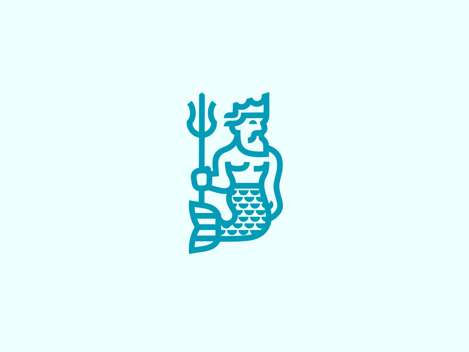 Neptune Logo Design by Dmytro Krutko on Dribbble