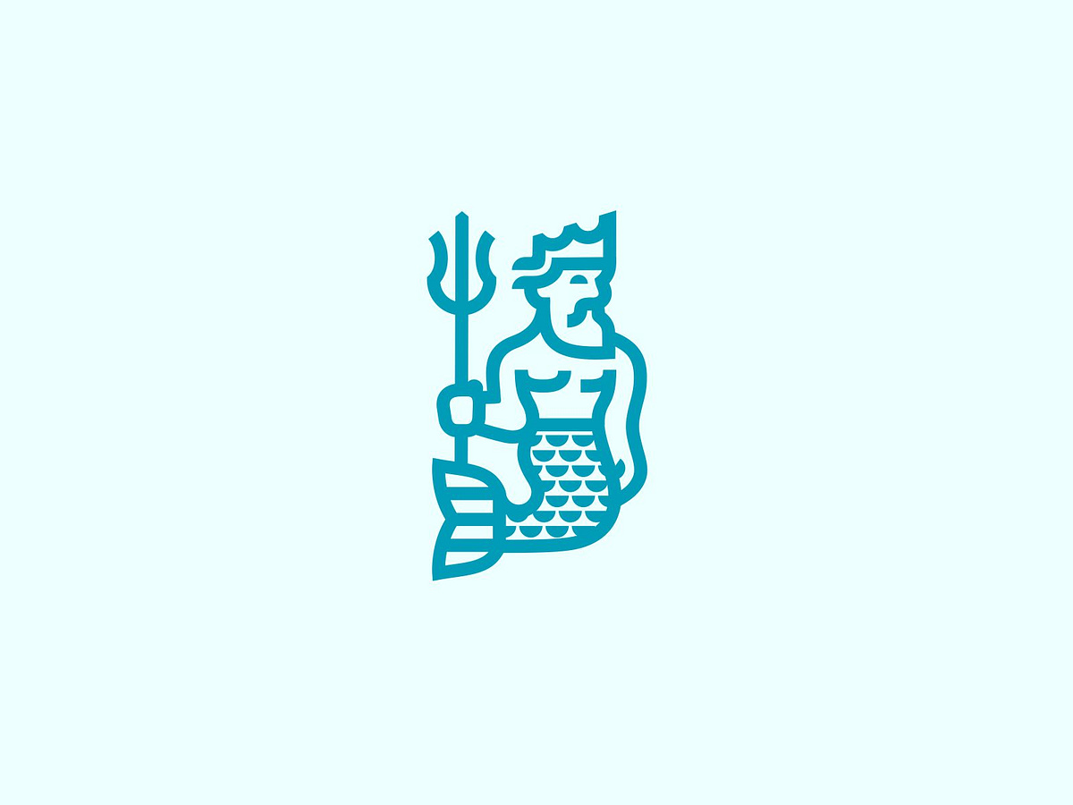 Neptune Logo Design by Dmytro Krutko on Dribbble