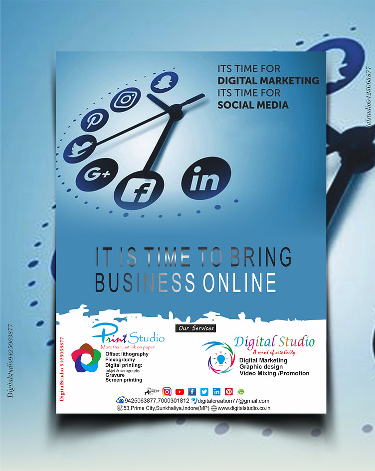 poster banner template flyer by Tushar Patil on Dribbble