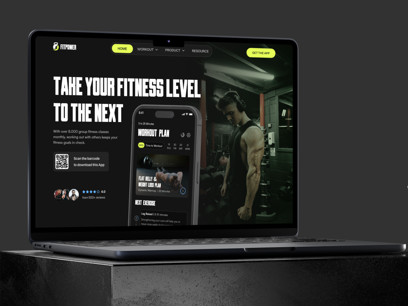 Gym Website designs, themes, templates and downloadable graphic ...