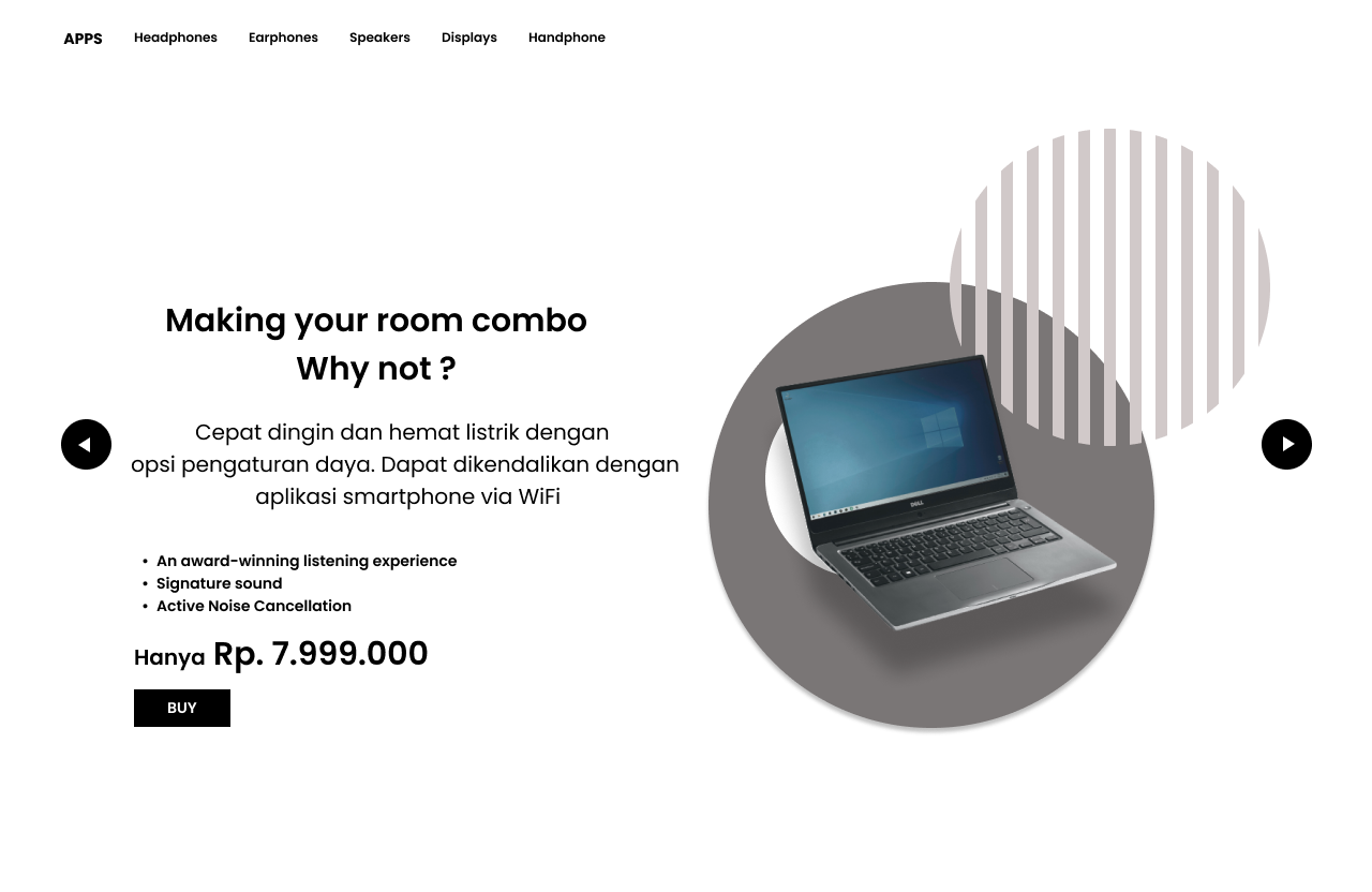 Laptop design UI by fariha aulia on Dribbble