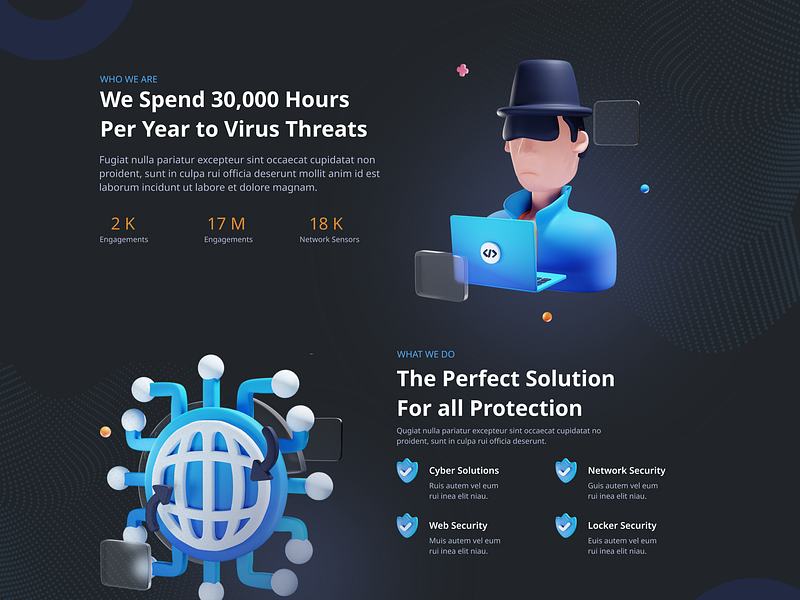 Cyber Security Portfolio designs, themes, templates and downloadable ...
