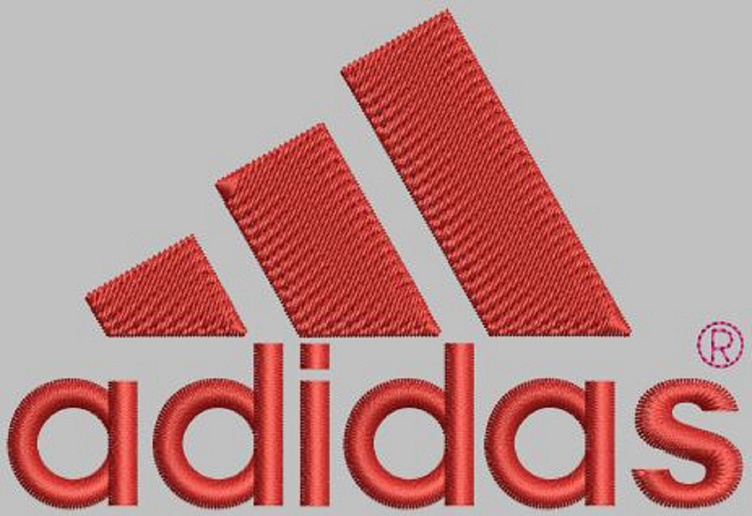 Adidas Embroidery logo design in DST,EMB,VP3,PES file format by Shamim ...
