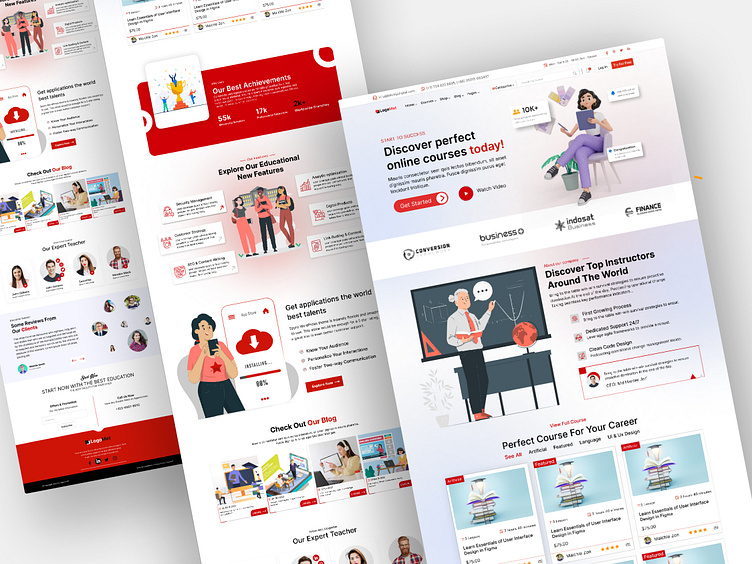 I will do Figma website design or website mockup design by Figma by ...
