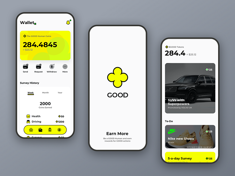 The GOOD HUMAN Company mobile app by Roman Gor on Dribbble