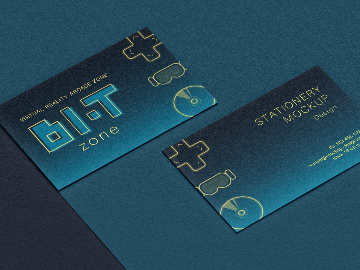 Logo and brand identity for VR arcade by Lizaveta on Dribbble